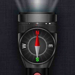Flashlight LED & Compass – HS3LZX