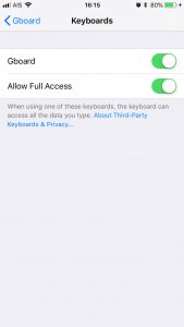วิธีตั้งค่า Gboard ให้ iPhone ใช้แป้นพิมพ์รหัสมอร์สได้ – HS3LZX